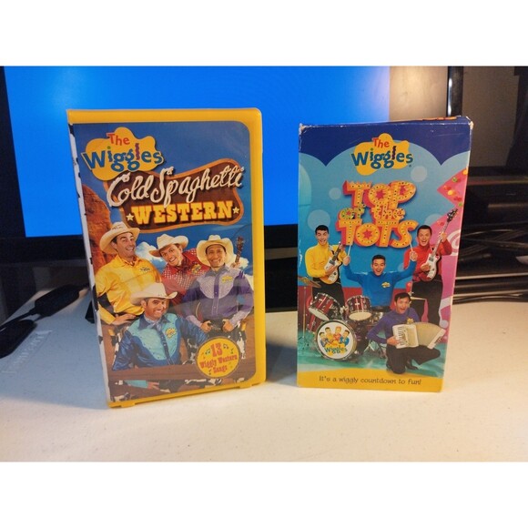 Media | The Wiggles Cold Spaghetti Western Top Of The Tots Vhs Lot ...